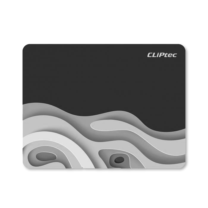 CLIPTEC RZY288 ULTRA-THIN MOUSE PAD (GEO-PAD) - GREY