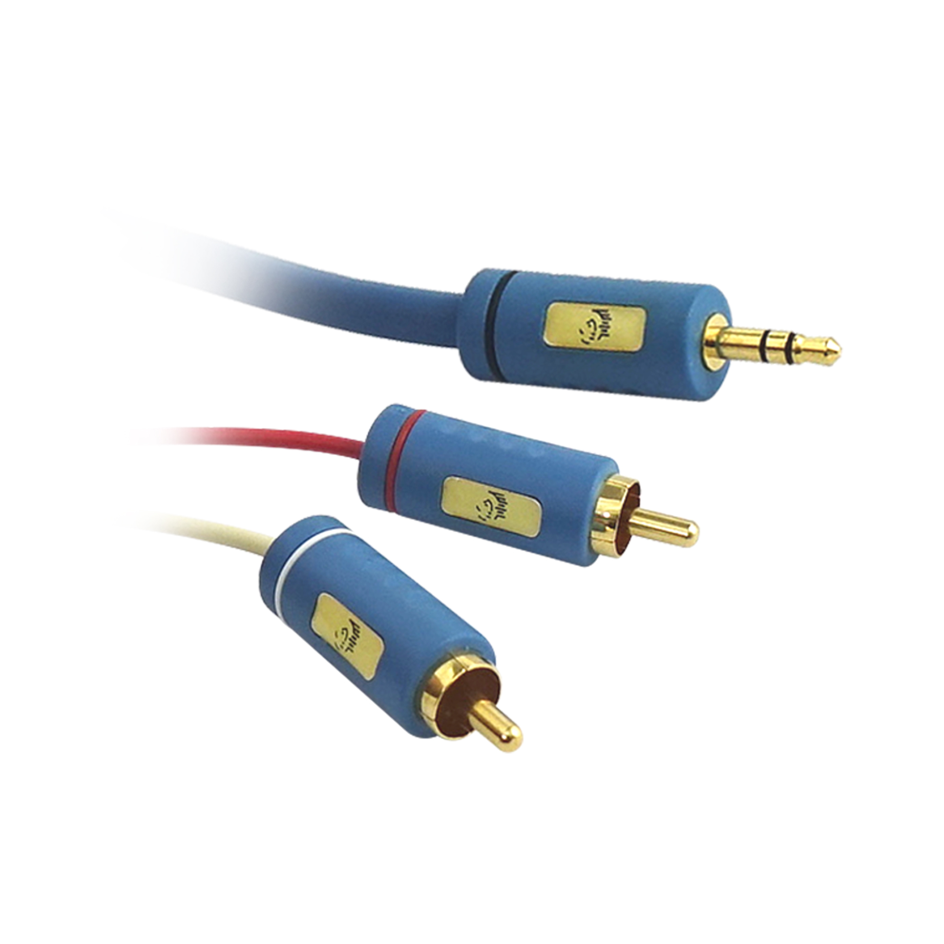 AUDIO TO RCA CABLE 5M (PB BLUE)