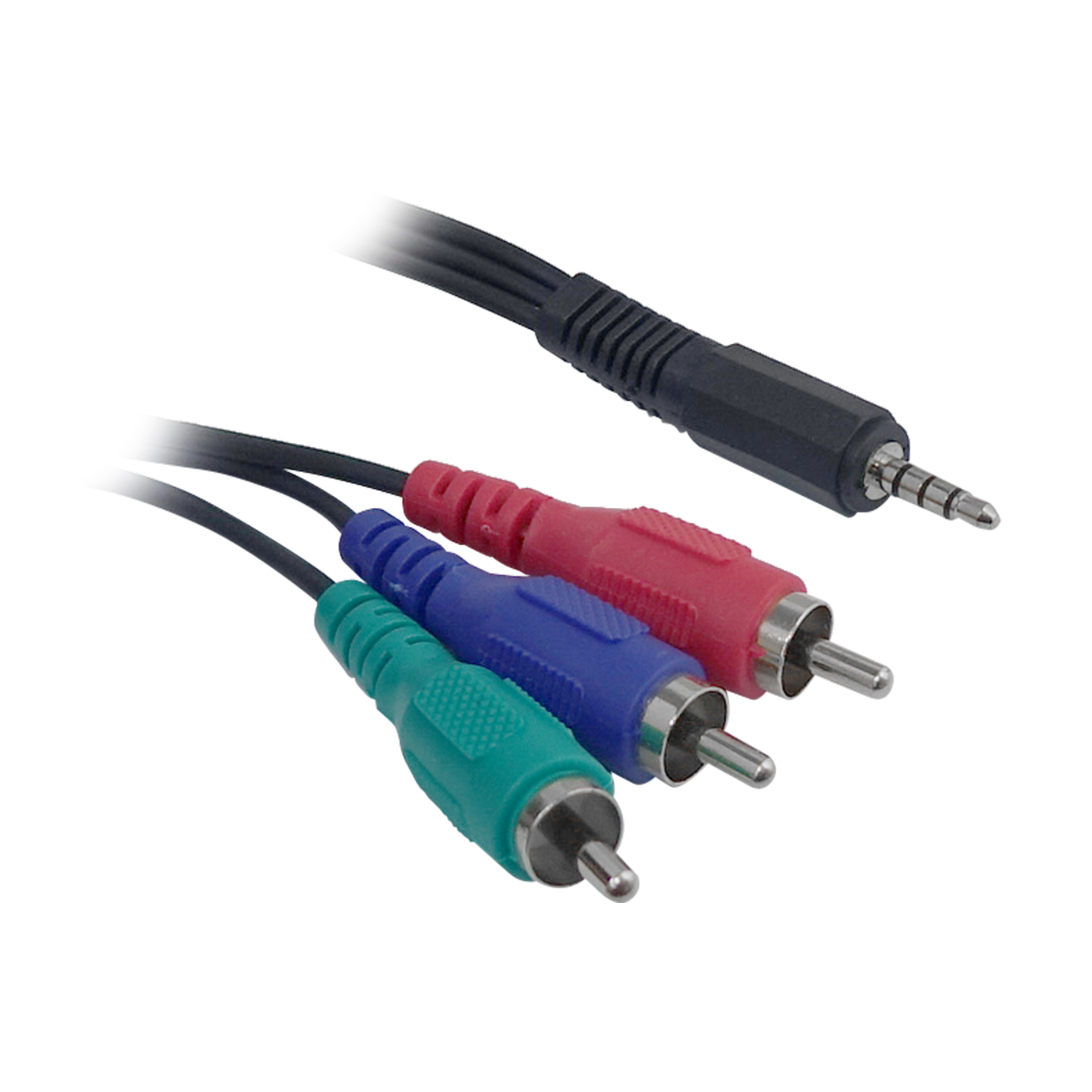 AUDIO TO RCA(3H) COMPONENTS CABLE 1.5M (RED,GREEN,BLUE)
