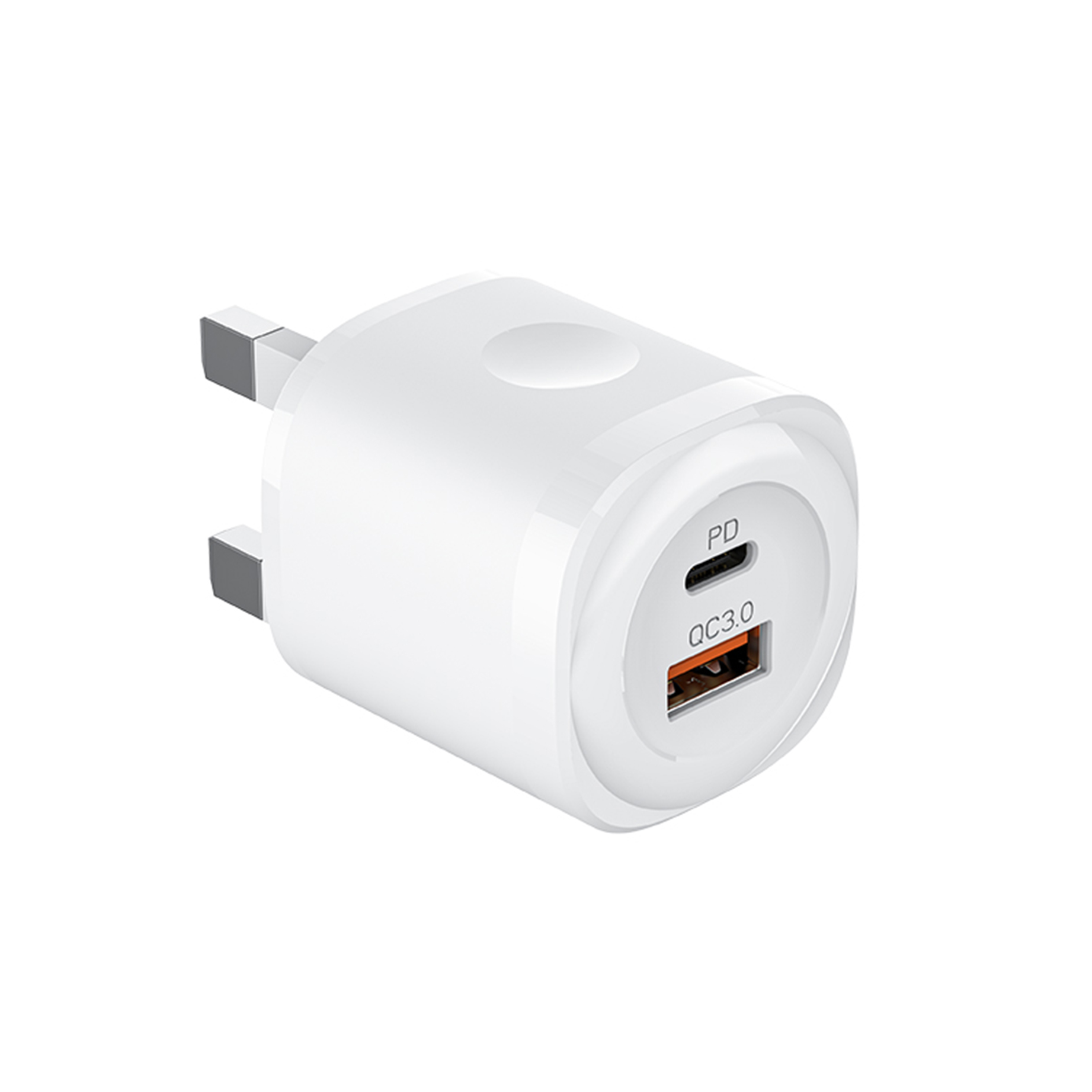 LANEX LC36 20W PD+QC CHARGER (UK PLUG) - WHITE