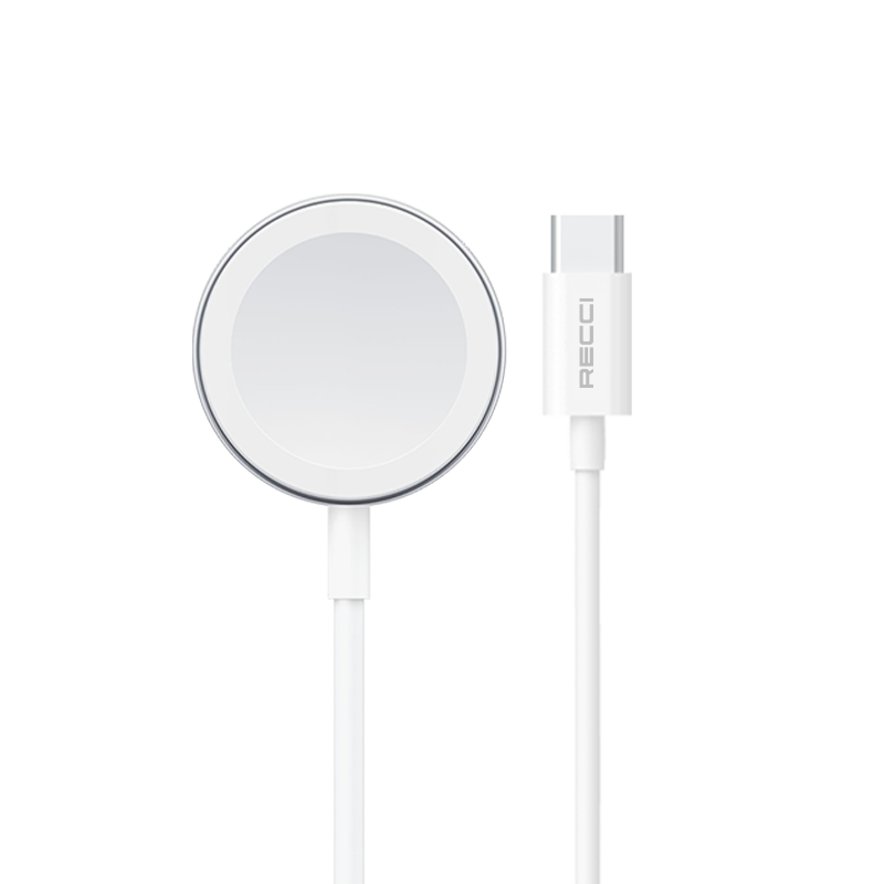 RECCI RCW-28 IWATCH WIRELESS CHARGER - WHITE